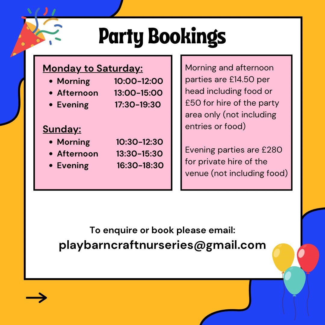 Play Barn - Craft Nurseries Garden Centre Lawford CO11 2LS